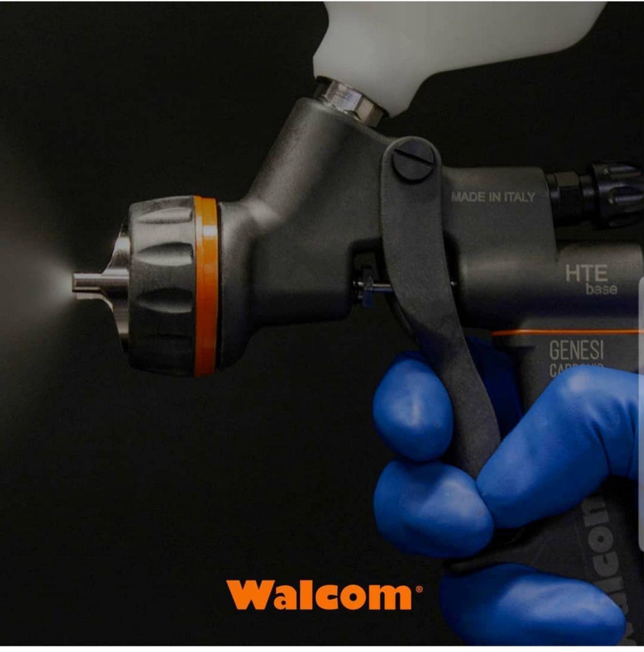 КРАСКОПУЛЬТ WALCOM GENESI CARBONIO 360 HTE CLEAR 1.4 мм БЕЗ МАНОМЕТРА ...