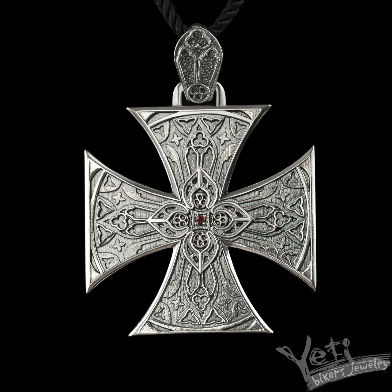 Срібний кулон "Cross Pattee" (ID#1121222769), ціна: 8200 ₴, купити на ...