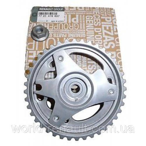 Renault Original 7701478037 - Шкив (шестерня) распредвала на Рено ...