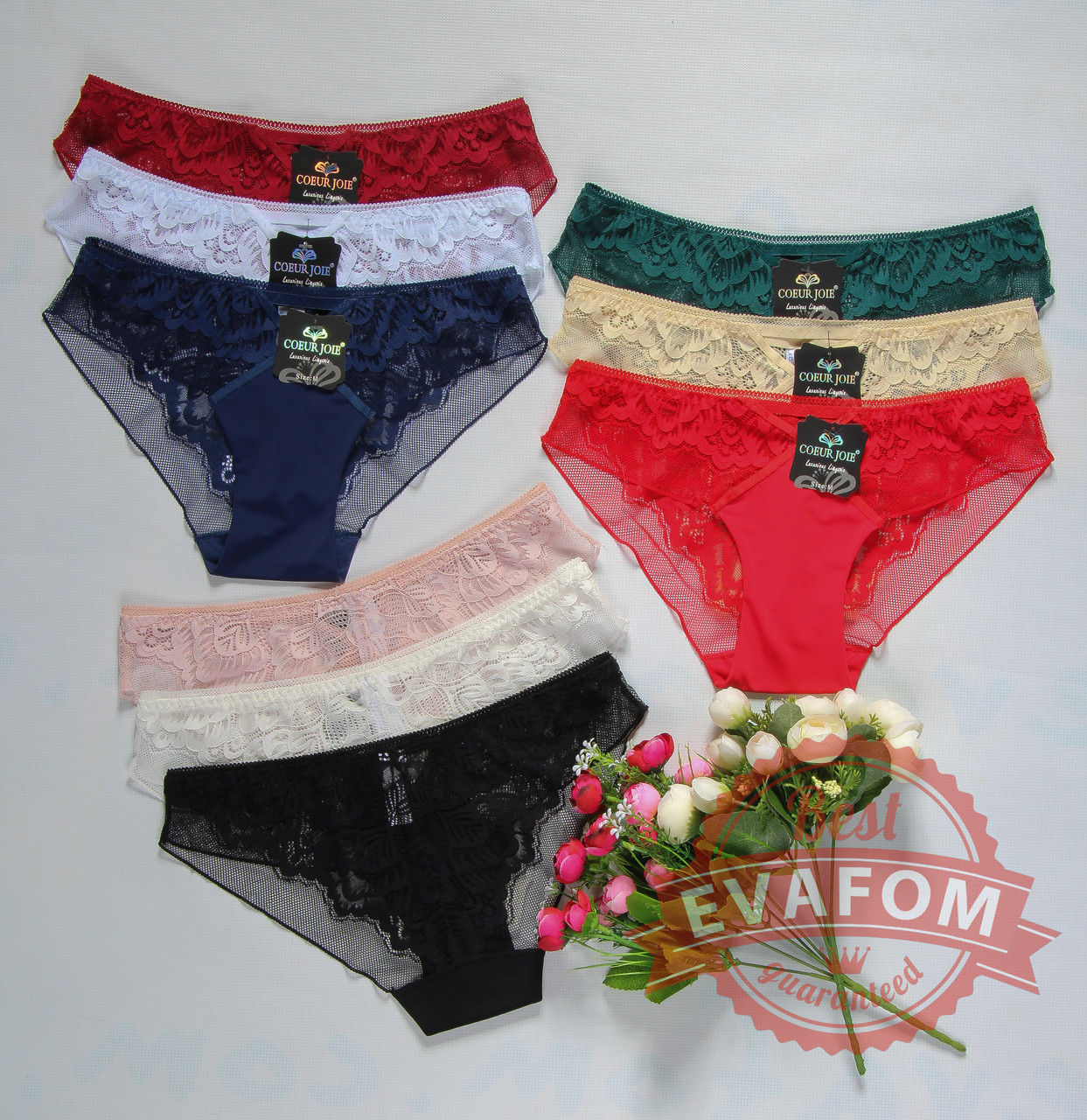 Купить Трусы Coeur Joie кружевная средняя посадка, цена 91 ₴ — Prom.ua ...