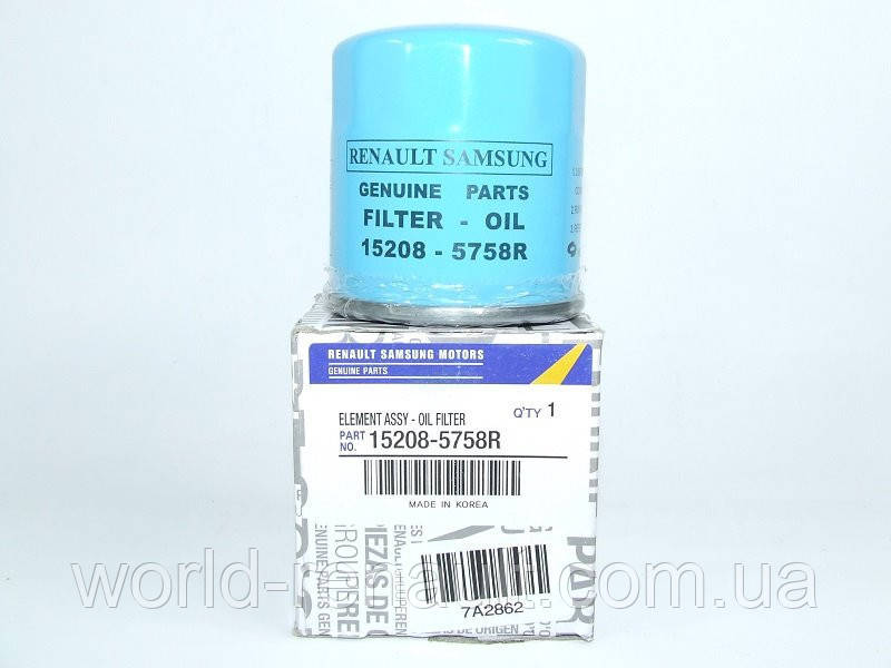 Renault (Original) 152085758R - Масляный фильтр на Рено Меган 4 1.6i ...