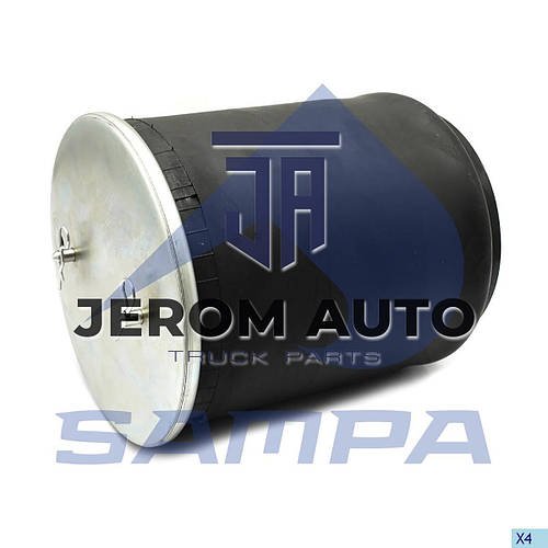 Купить Пневморессора со стаканом в сборе SCANIA 4 series (2 штыря d ...