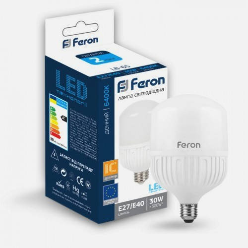Led лампа Feron LB-165 30W E27-E40 6400K (ID#1125391019), цена: 176 ...