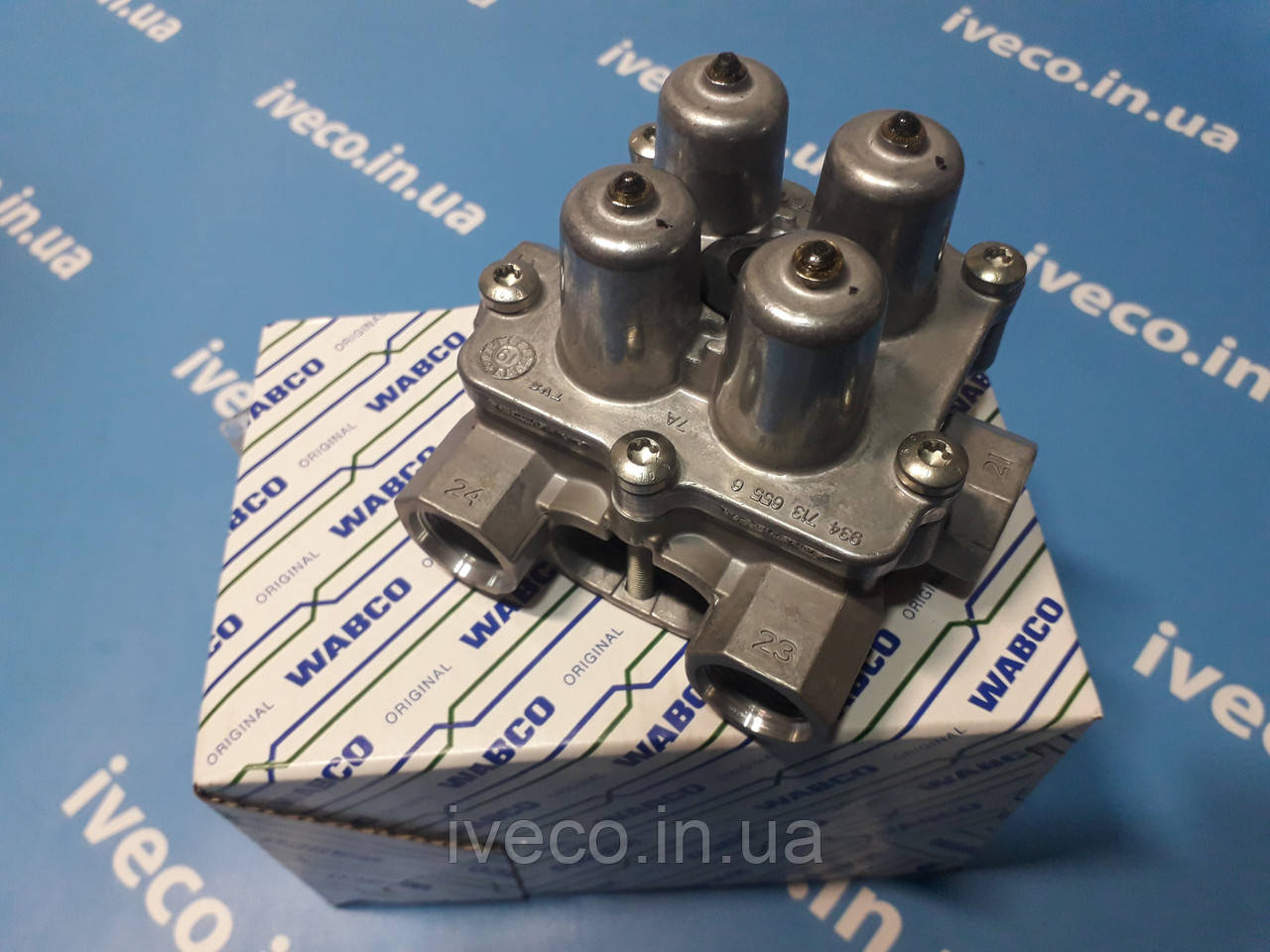 Кран розвантажувальний чотири контурний Wabco захисний клапан MAN TGA ...