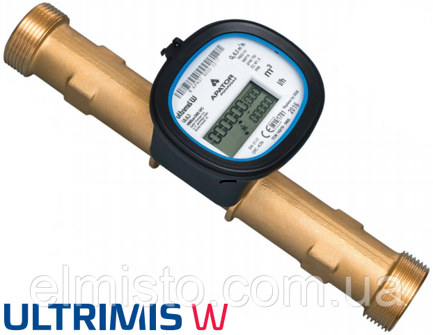 Ультразвуковий водообчисник Apator Ultrimis 6,3 Ду25 Q3 6,3 м3/год L ...