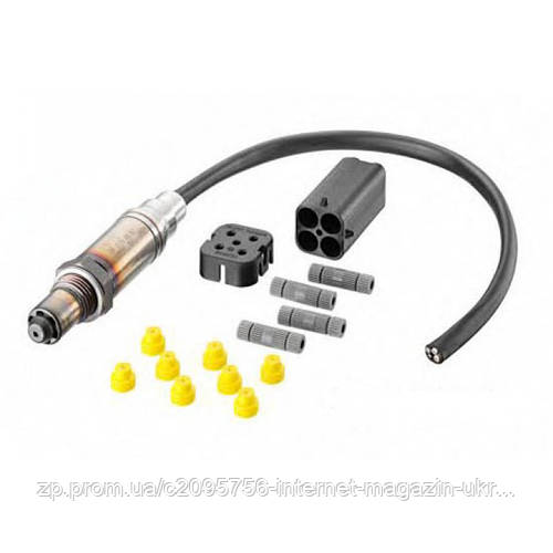 Датчик кислородный ГАЗ 3302, 2217, 2705, 31105 нового образца BOSCH (универсальный), цена 1401 ...