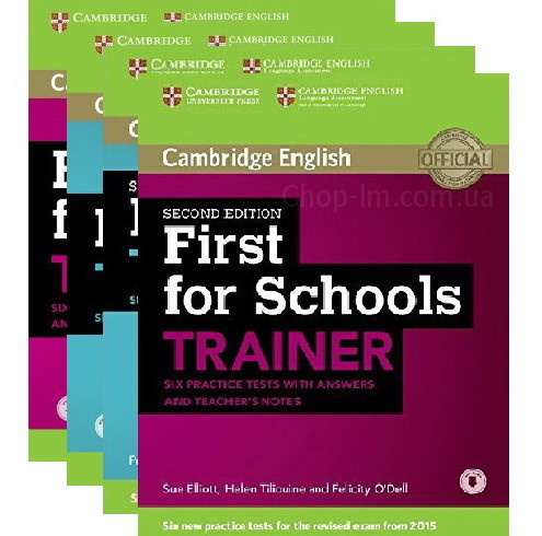 Cambridge First Trainer Second Edition. Підготовка до іспиту: "chop-LM"