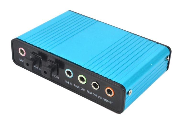 USB внешняя звуковая карта 5.1 C-Media CM6206-LX, ціна 350 грн — Prom ...
