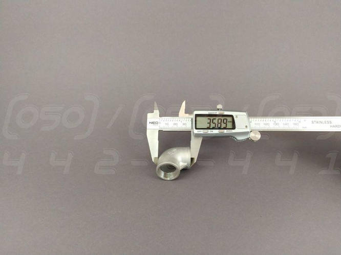 Купить Косинець з внутрішніми різьбами Ду 15 (1/2") з нержавіючої сталі ...