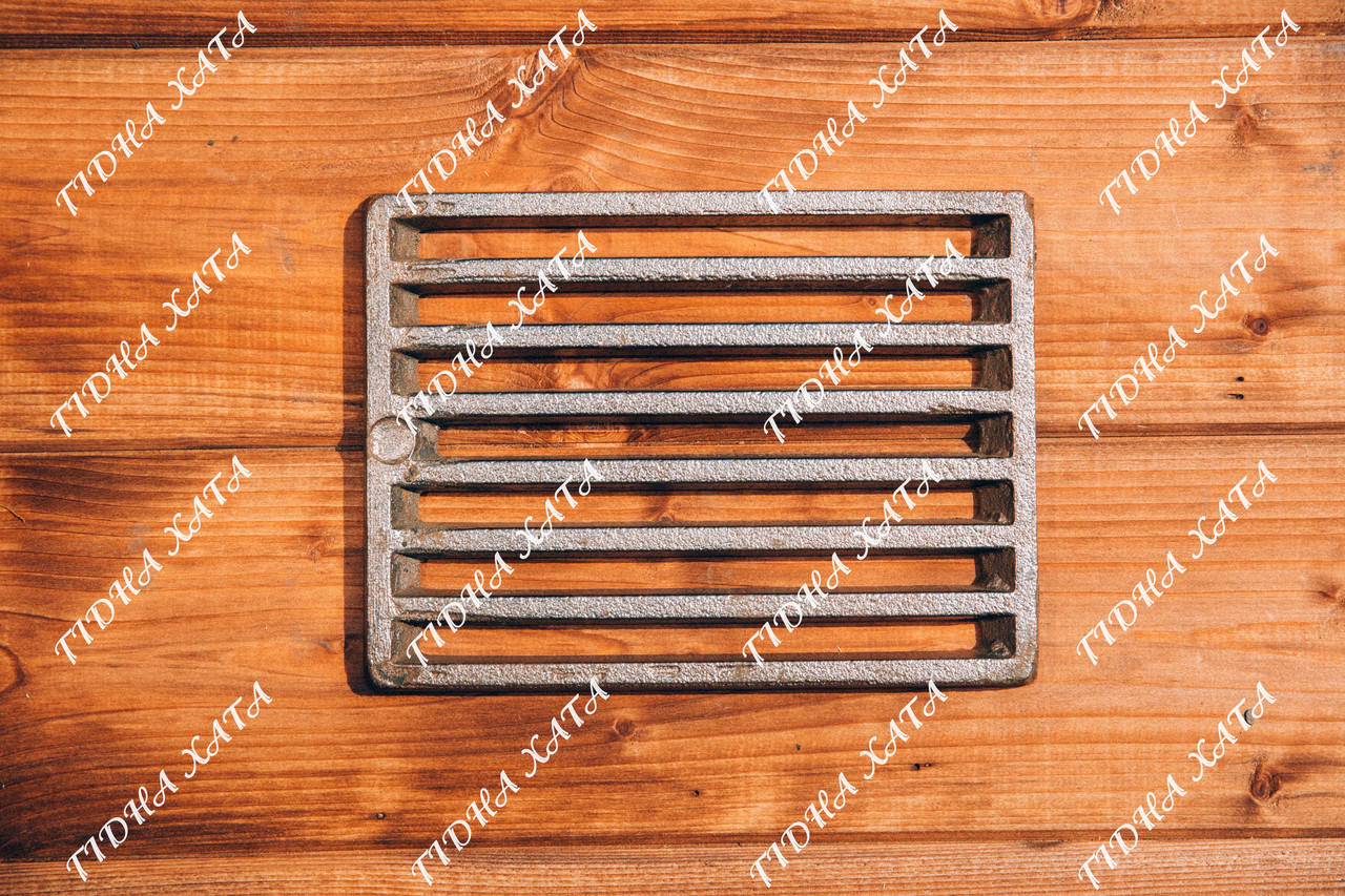 Решетка Колосниковая Чугунная 16x21 См. для Печи, Грубы, Барбекю ...