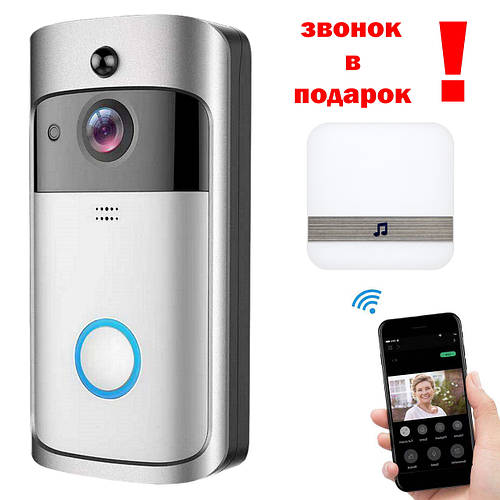 Домофон з системою відеоспостереження 1Мп WiFi 720p HQCAM SB-XYZ ...