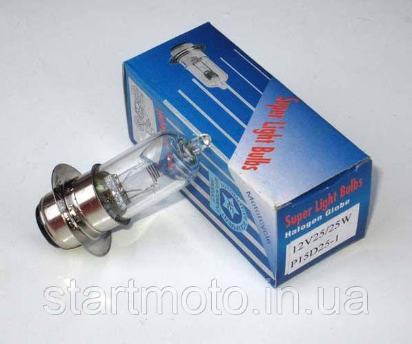 Лампочка галоген (1 ус)(2 контакта) 12V 18/18W (белый) (ID#1129794257 ...