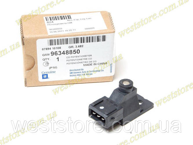 Потенціометр CO дросельної заслінки Lanos Ланос,нубіра лачетті GM ...