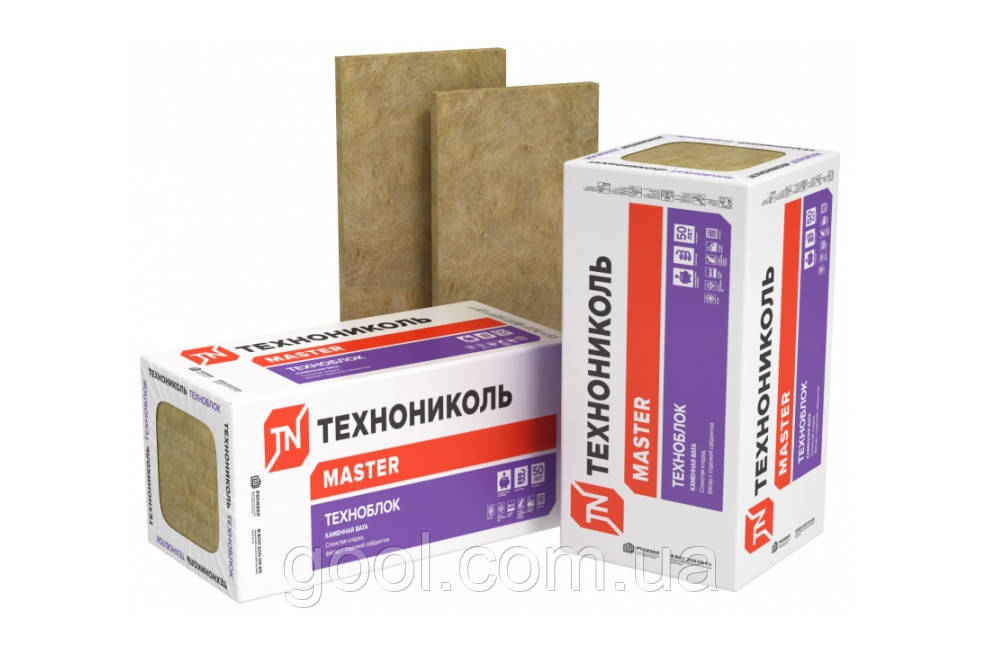 Вата базальтовая Техноблок Стандарт Технониколь 1200х600х100мм ...