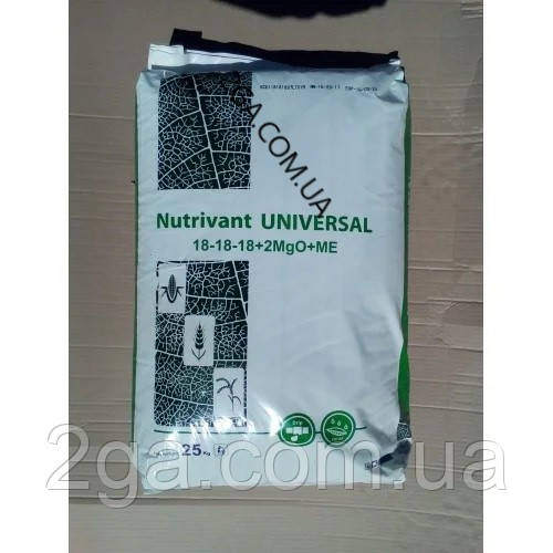 Нутривант Универсальный 18-18-18+2MgO / Nutrivant Universal 18-18-18 ...