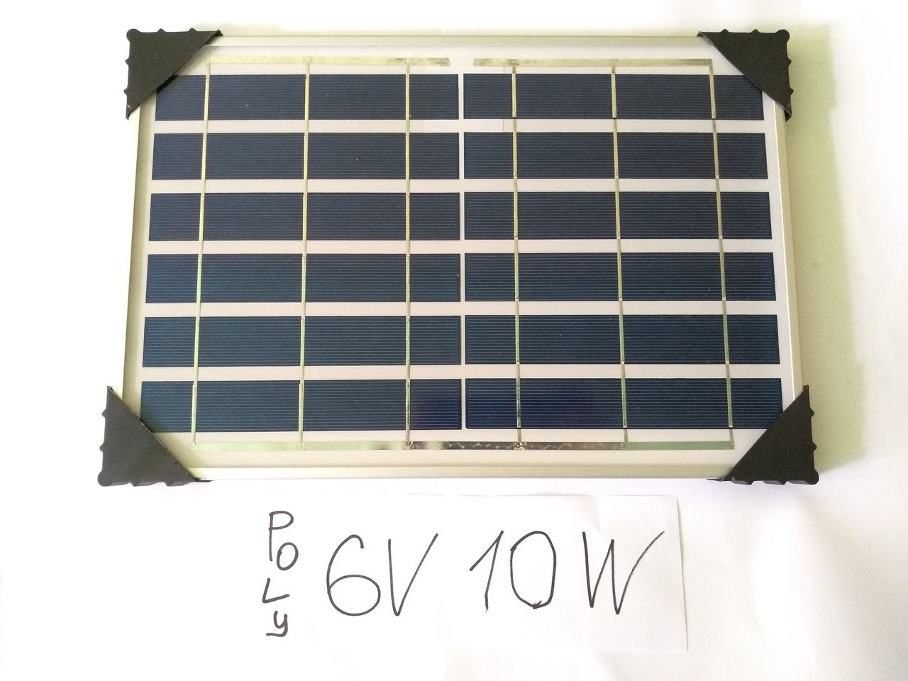 Сонячна панель 6V 10W/Solar Panel полікристал (poly-Si): продаж, ціна у ...