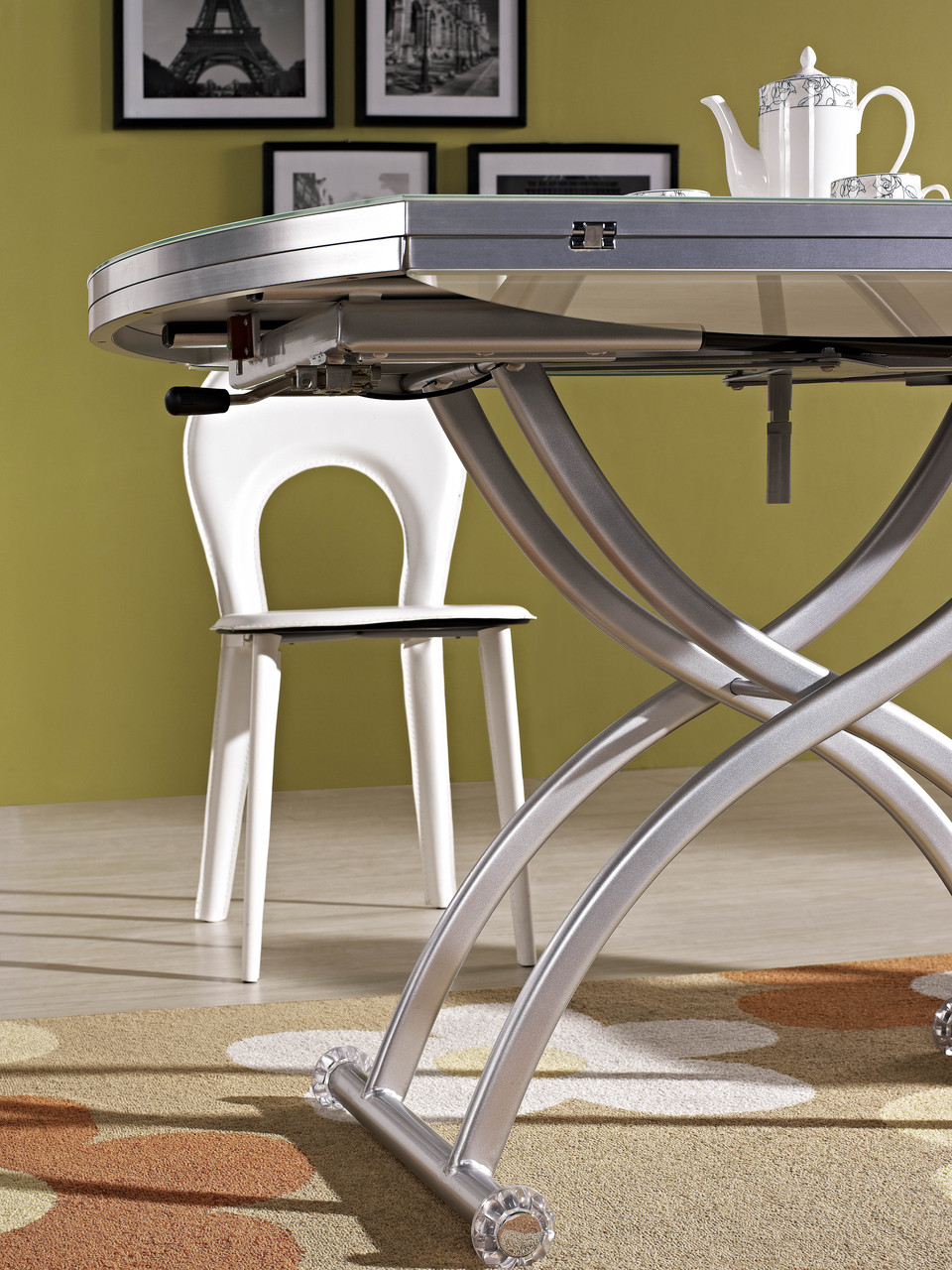 Купить Круглый стол трансформер Верона-6 (B2252-6) TES Mobili, цена ...