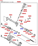 Тяга рулевая киа Спортейдж 4, KIA Sportage 2016-21 QL, 57724d3000 ...