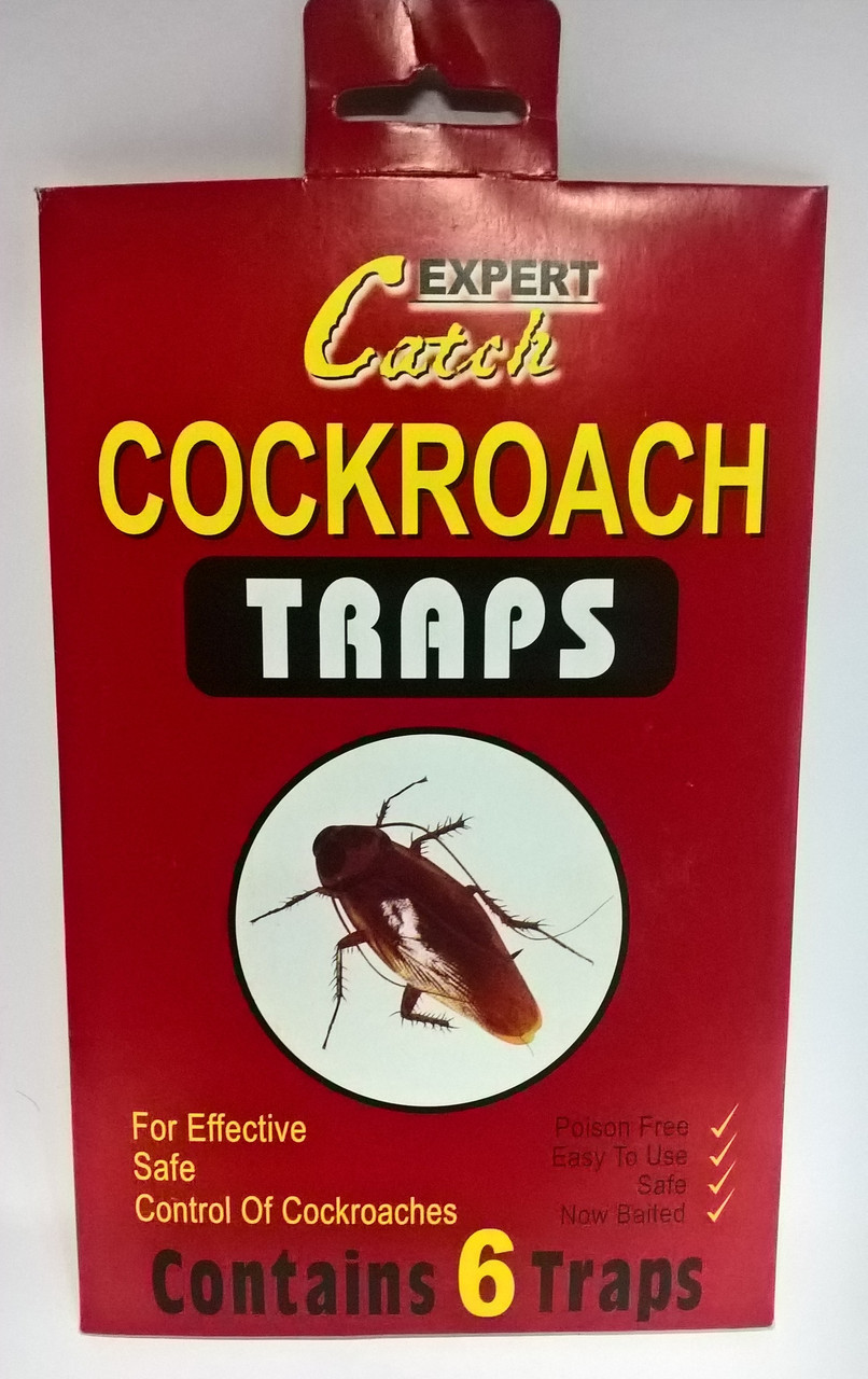 Клеевая Ловушка для Тараканов и Муравьёв Cocroach Traps, 6 Шт/уп ...