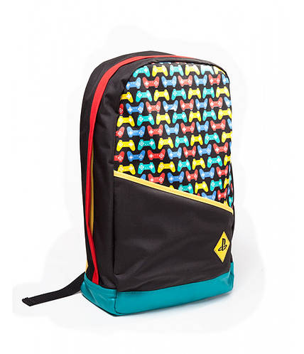 Рюкзак PlayStation Backpack with Colored Controllers Print (Difuzed ...