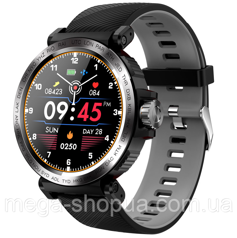 Мужские Сенсорные Умные Смарт Наручные Часы Smart Watch RS-17BG Фитнес ...