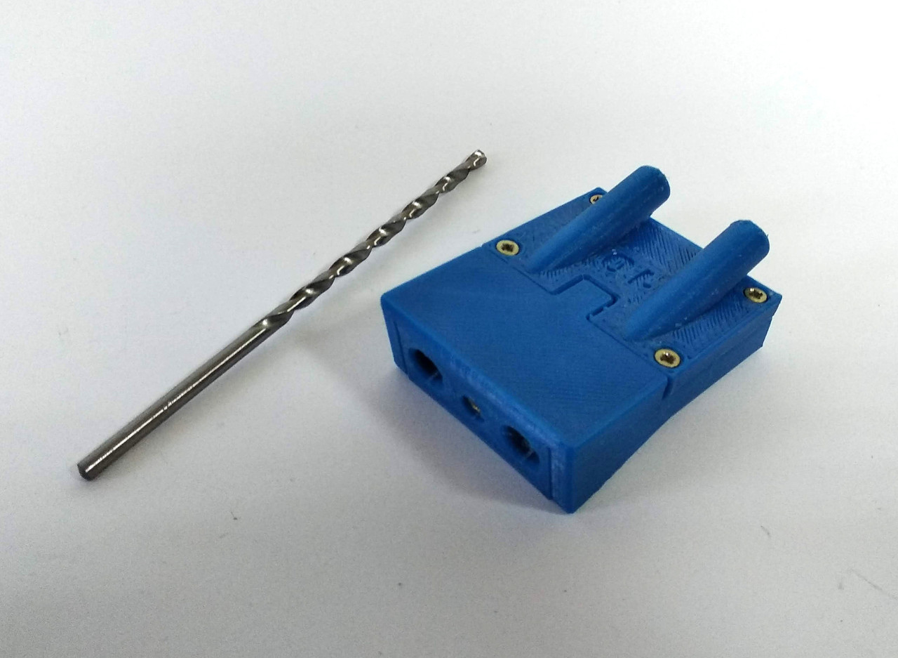 Досверливатель 4 мм для соединения под косой шуруп вместо ...
