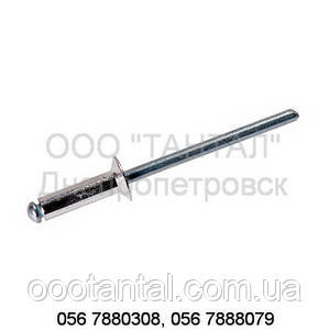 Заклепка алюмінієва з потайною головкою витяжна, відривна Al/St від Ø2 ...