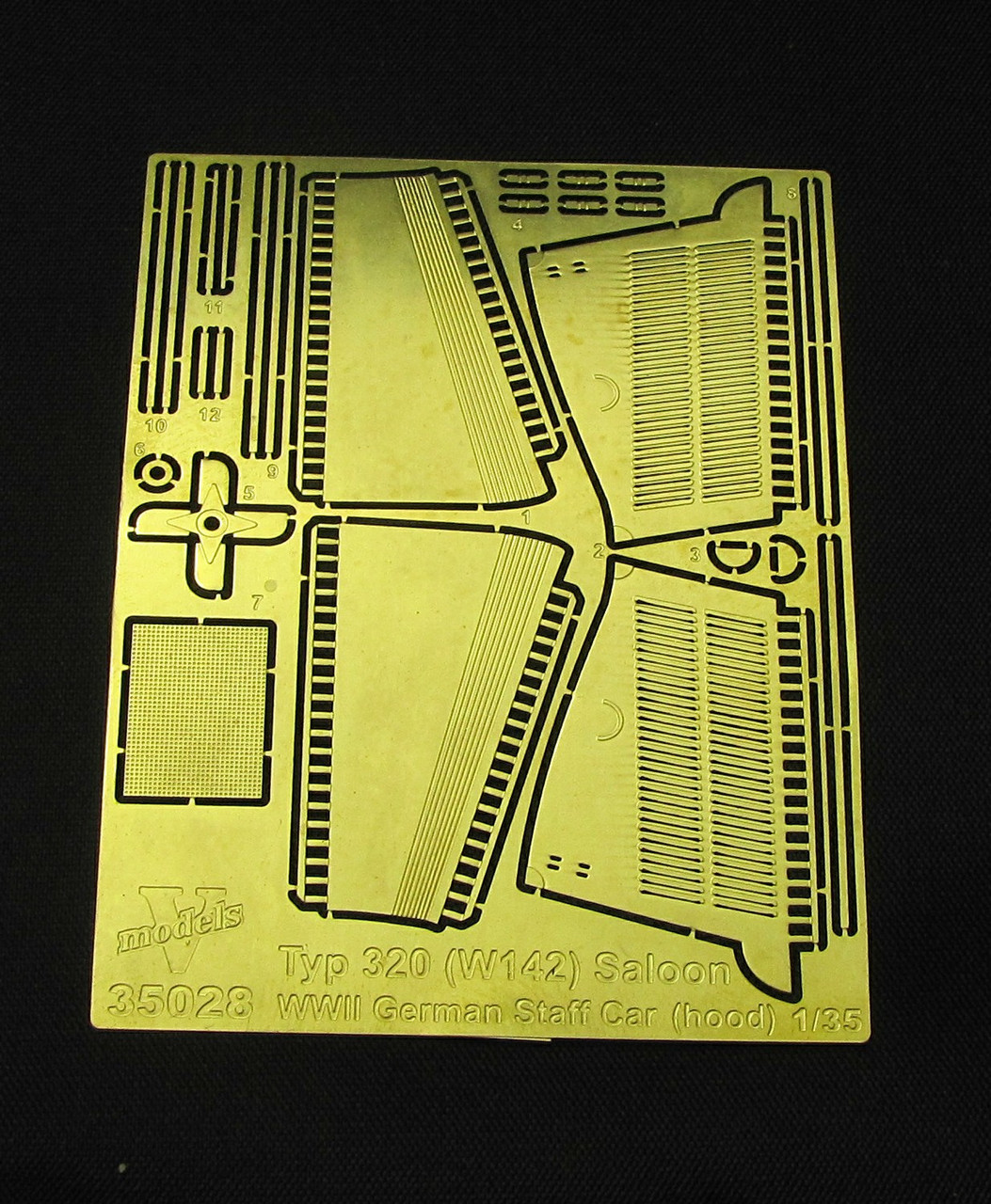 Набор Деталировки для Модели Mercedes-benz Typ 320 (W142) Saloon WWII ...
