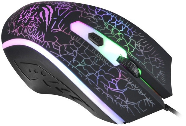 Ігрова мишка геймерська провідна оптична з підсвіткою HAVIT HV-MS691 USB RGB Чорний: продаж ...