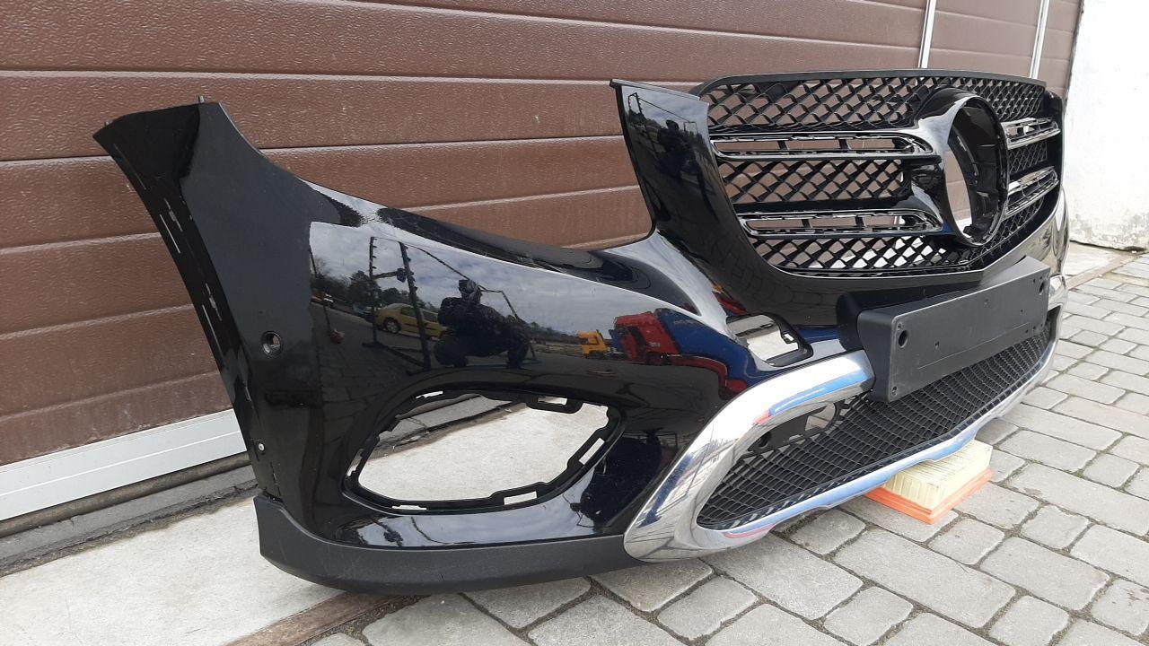 Бампер передній Mercedes GLC X253 Рестайлинг14-19 A2538850122 / Решітка ...