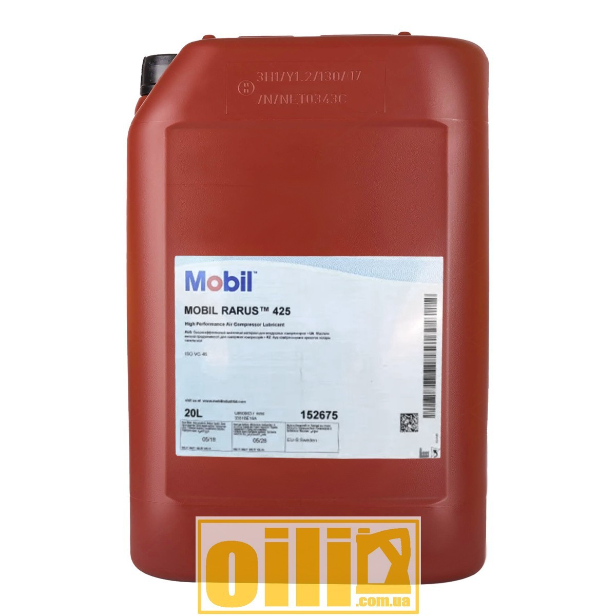 Купить Mobil RARUS 425 20л, цена 3180 грн — Prom.ua (ID#1137355268)