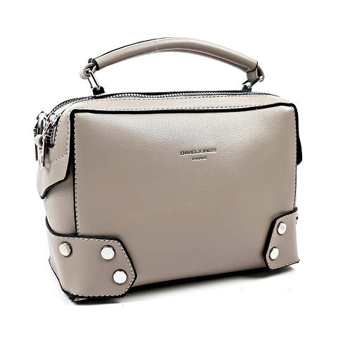 Купить Женская сумка чемоданчик David Jones Серая, цена 768 ₴ — Prom.ua ...
