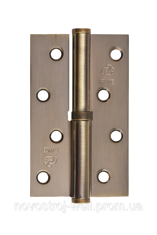 Петли съемные GR 100x62x2.5mm B1 (R) АВ бронза (комплект), цена 80 грн ...