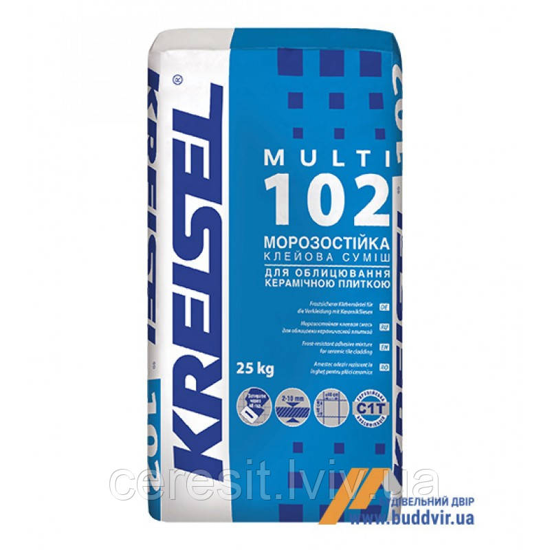 Купить Kreisel Multi 102 Клей для плитки морозостійкий 25кг (EXPERT TE12 теперішня назва) оптом ...