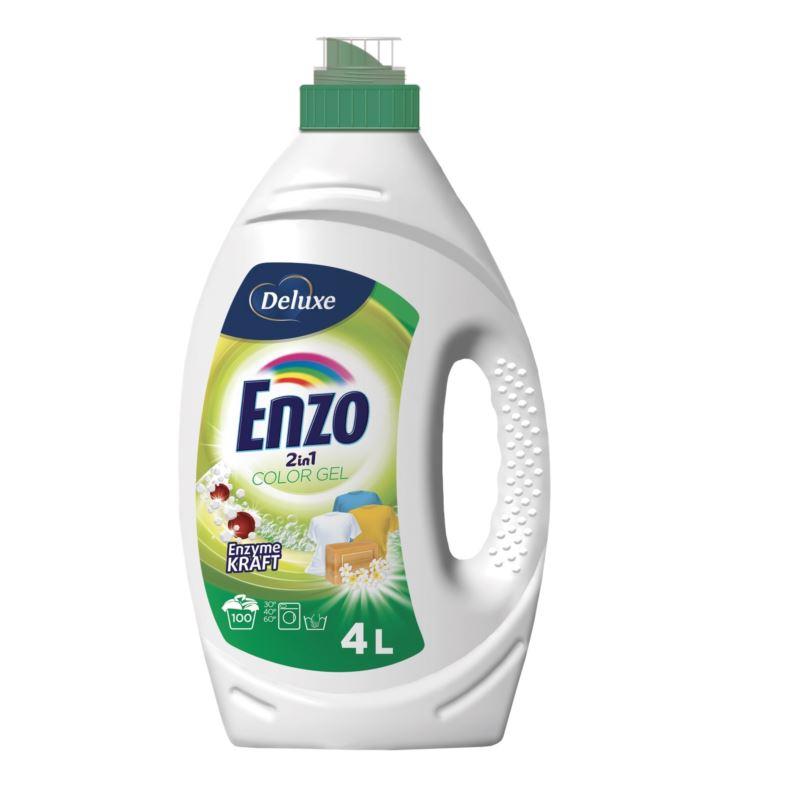 Deluxe Enzo 2в1 100 ст / 4 л гель для кольорового (ID#1190845199), ціна: 280 ₴, купити на Prom.ua