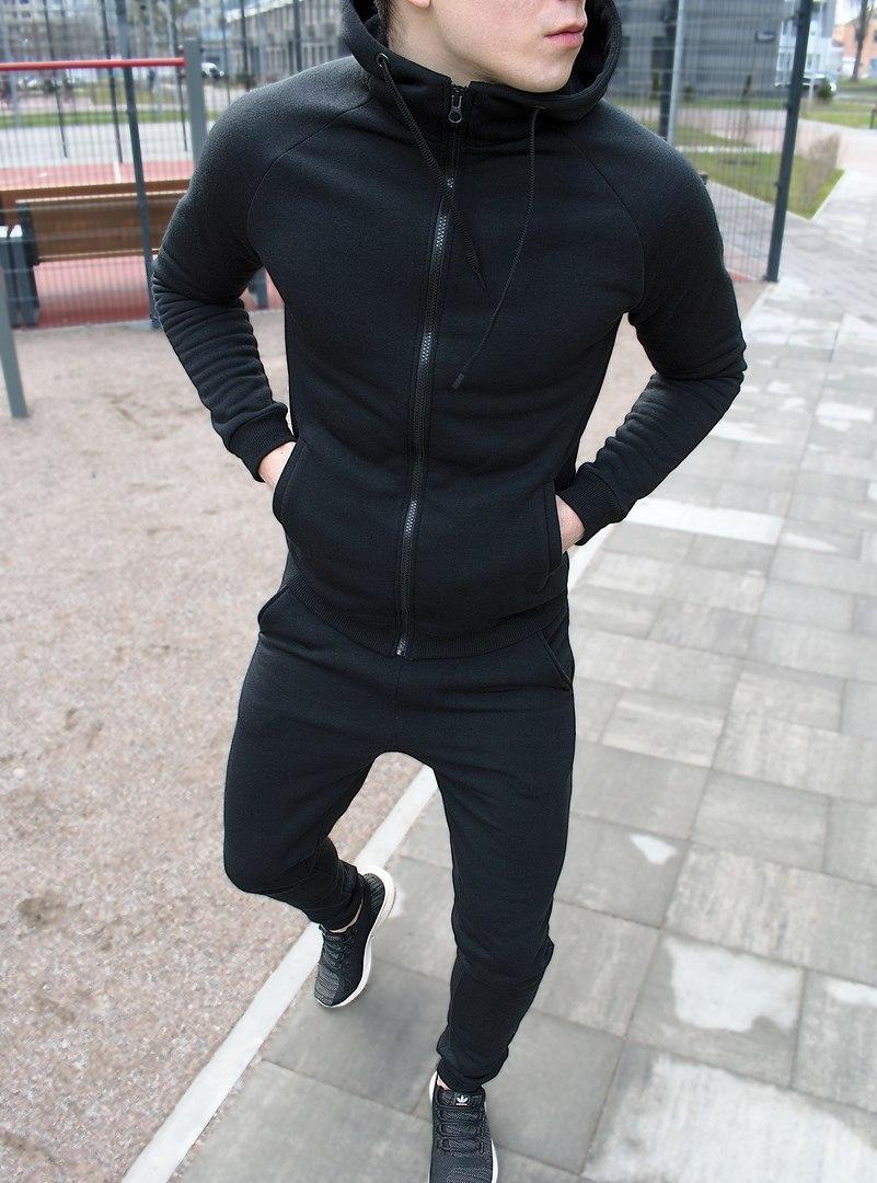 Мужской спортивный костюм черный Спринт: продажа, цена в Киеве ...