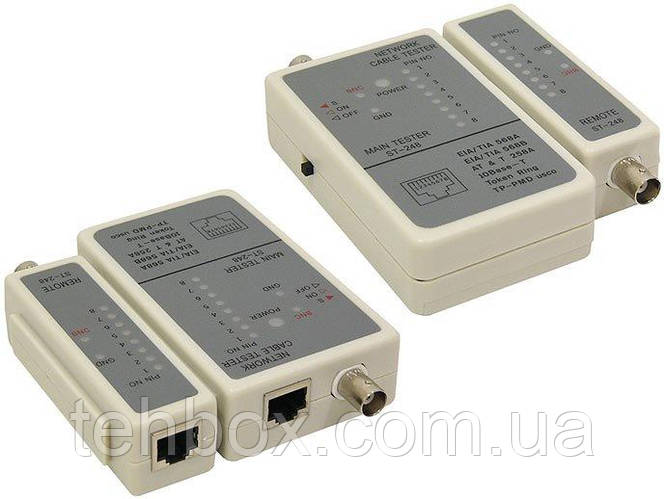 Купить Тестер для RJ45 и RG58 Cablexpert NCT-1, цена 299 грн — Prom.ua ...