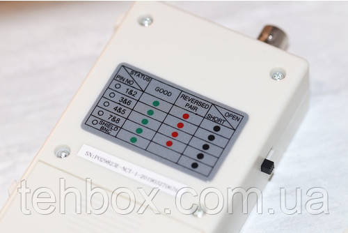 Купить Тестер для RJ45 и RG58 Cablexpert NCT-1, цена 299 грн — Prom.ua ...