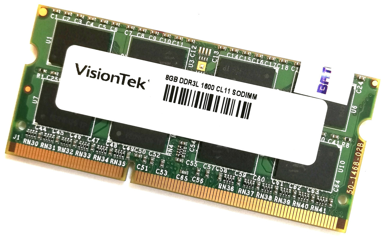 Оперативная память для ноутбука VisionTek SODIMM DDR3L 8Gb 1600MHz 12800s CL11 Б/У: продажа ...