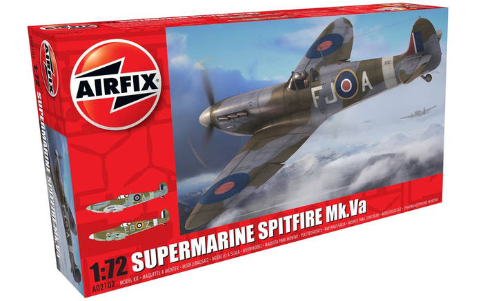 Купити Supermarine Spitfire Mk.VA. 1/72 AIRFIX 02102, ціна 643 грн ...