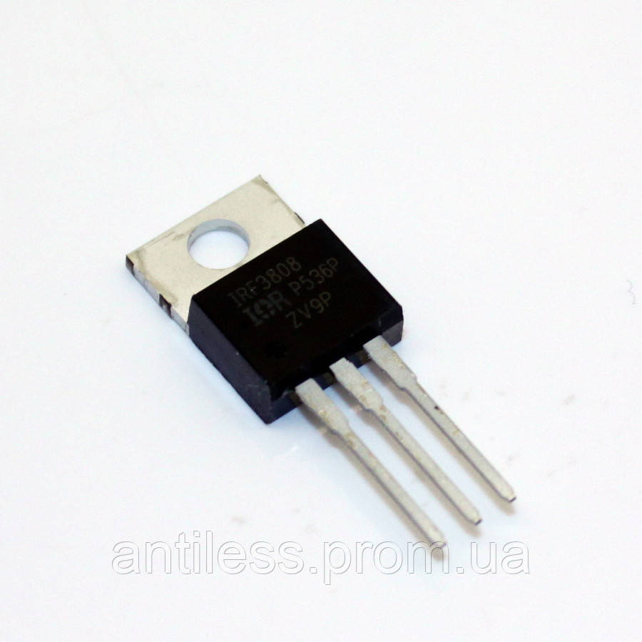 Купить Оригинал Транзистор MOSFET N-канал IRF3808 TO-220, цена 50 ...