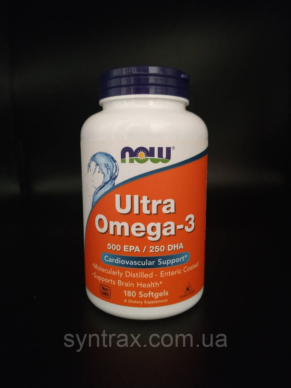 NOW Foods Ultra Omega 3 180 softgels ультра омега 3 нау рибячий жир ...