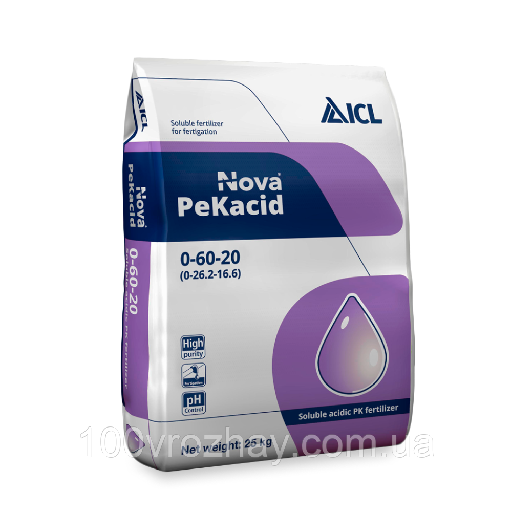 Pekacid (Пекацід), Мінеральне добриво, NPK 0-60-20,25 кг (ID#1143625186 ...