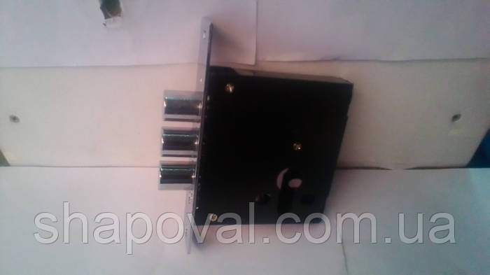 Замок врезной для китайской двери верхний цилиндровый с тремя штырями ...