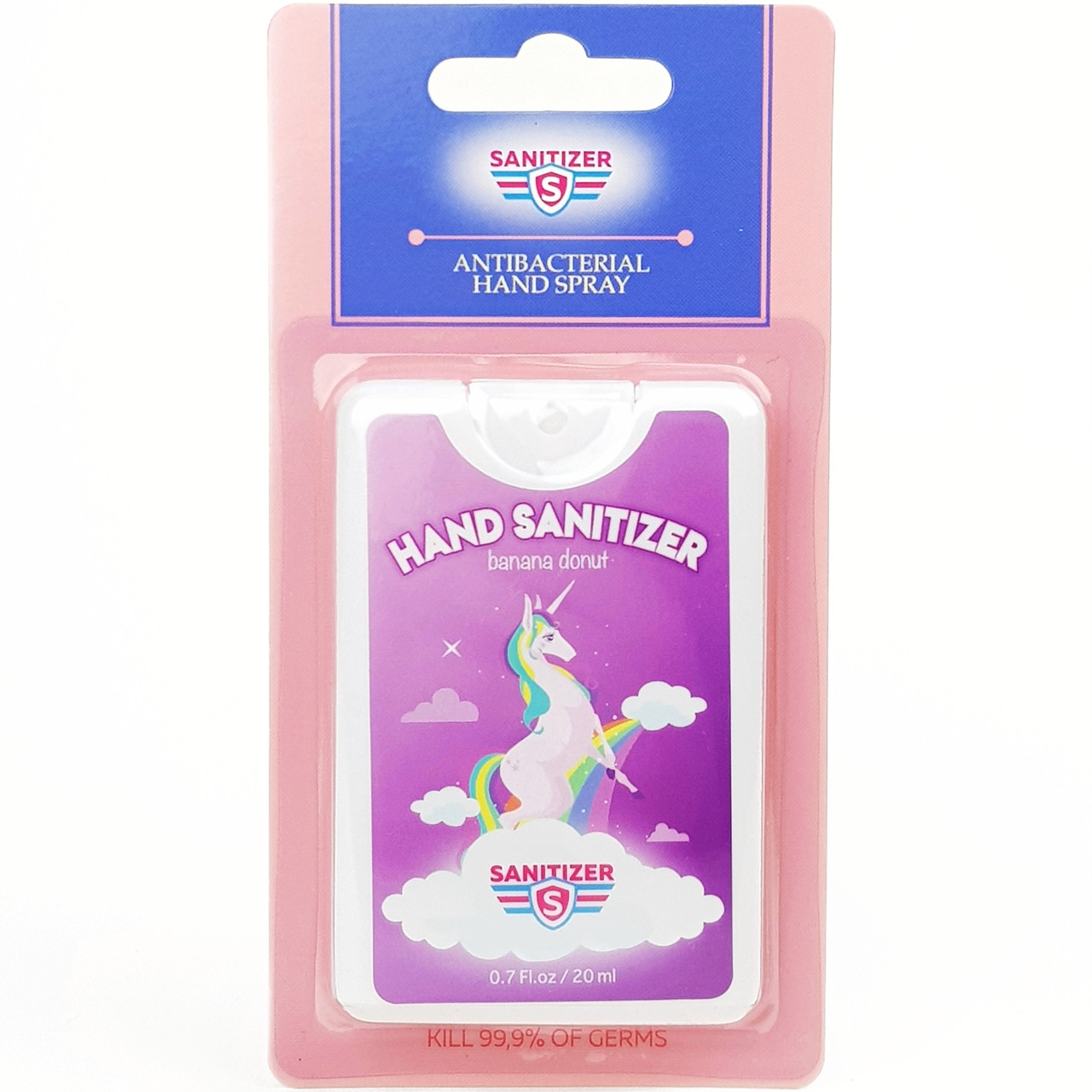 Санитайзер Антисептик для Рук Sanitizer Banana Donut Спрей 20 Мл 65% ...