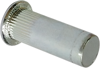 RFgr-Гайка М6/0,5-3 Кл. Пл. Закр. Рифл D9. RFgr-Гайка Клепальная ...