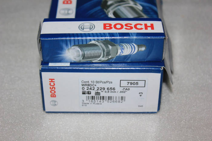 Купить Свечи зажигания Ланос, Матиз BOSCH Россия, цена 129 грн — Prom ...