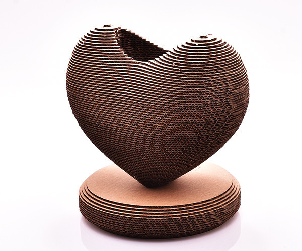 Скульптурный 3D Пазл Из Картона "A Heart Of Love" PZ29 — Купить ...