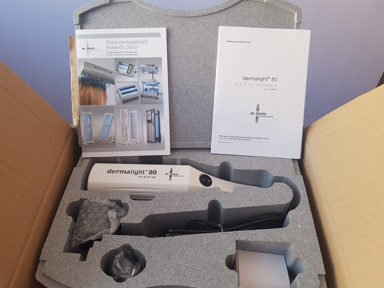 Dermalight 80 UVB 311 nm Dr.K.Honle, Германия, для лечения заболеваний ...