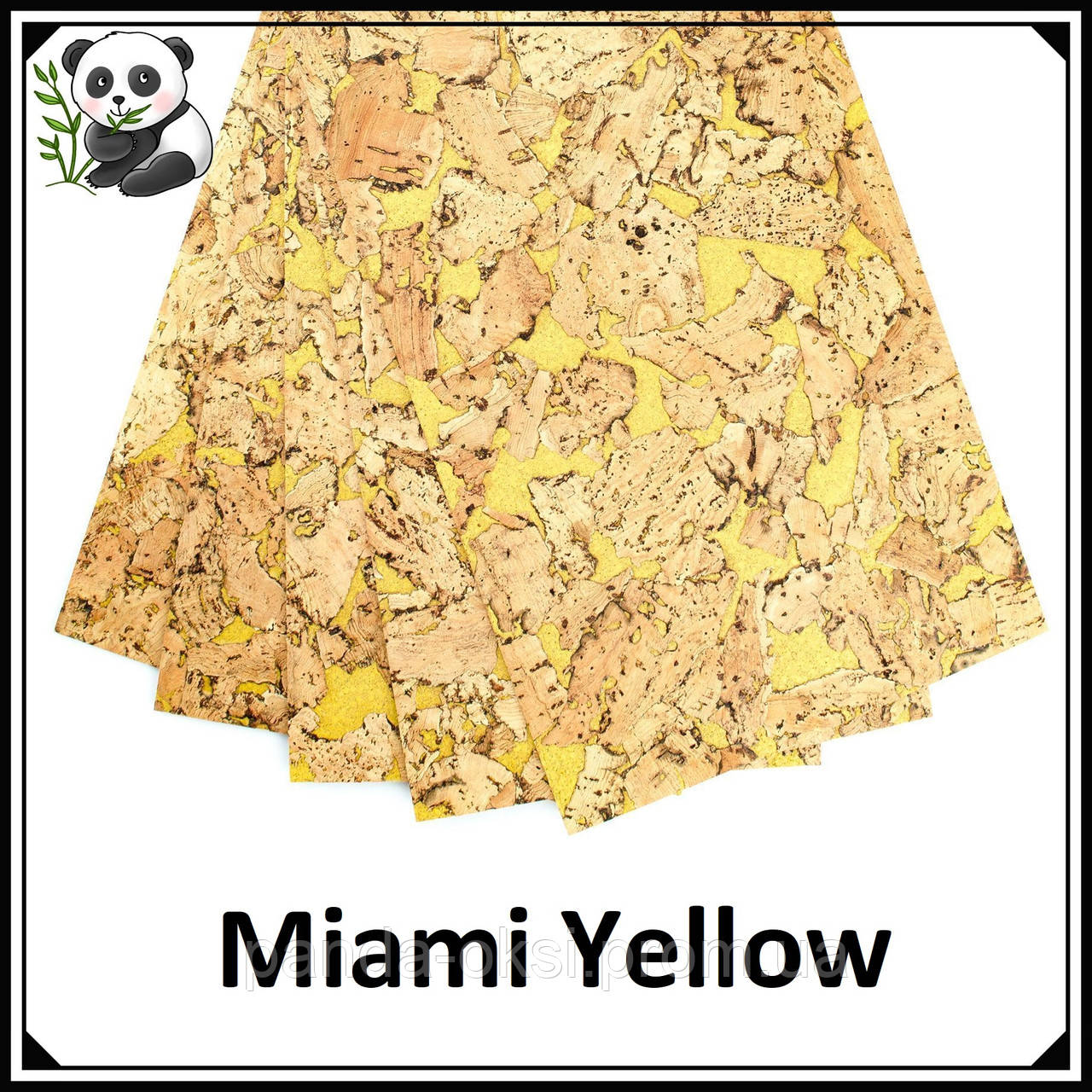 Пробковые Панели (обои) Miami Yellow TM Egen 600*300*3 Мм — Купить ...